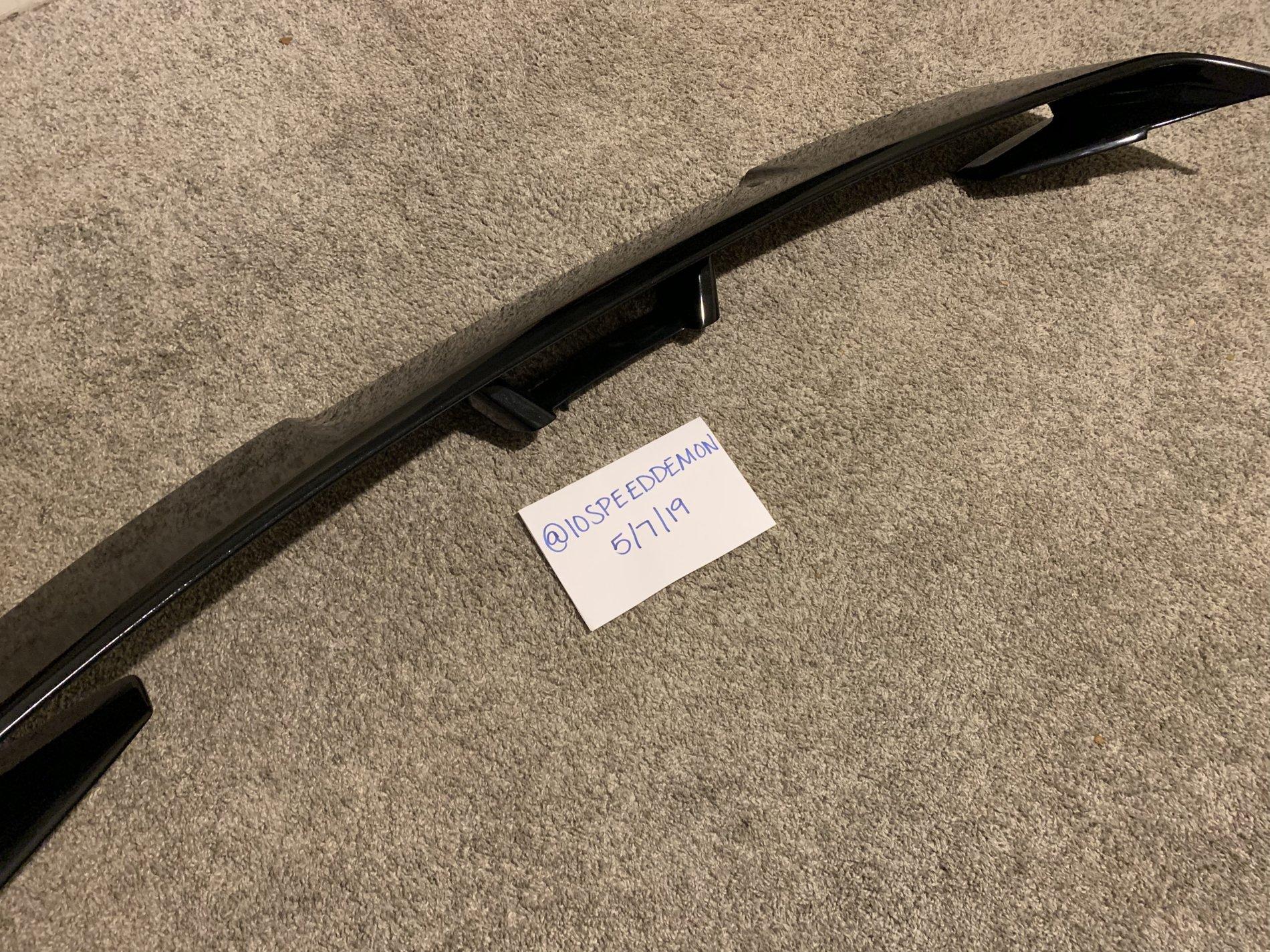 North Carolina - 2018 2019 OEM Performance Pack PP1 Spoiler - Gloss ...