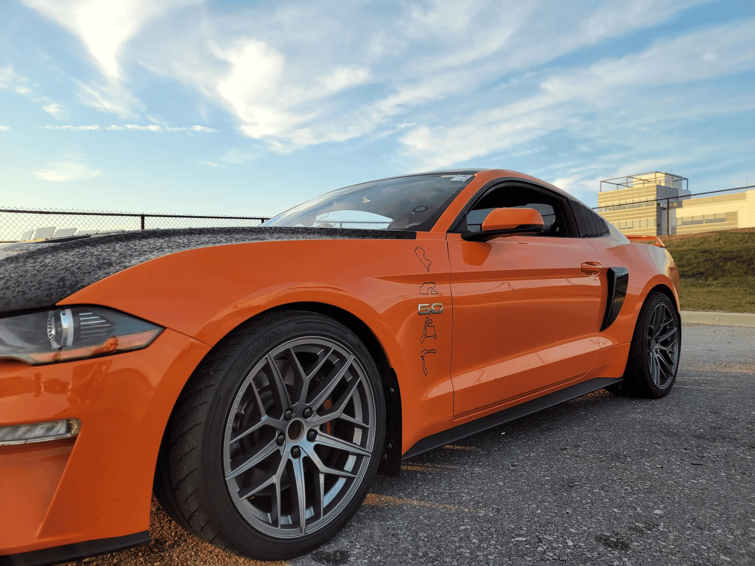 Competition orange with gray or gunmetal rims? | 2015+ S550 Mustang ...