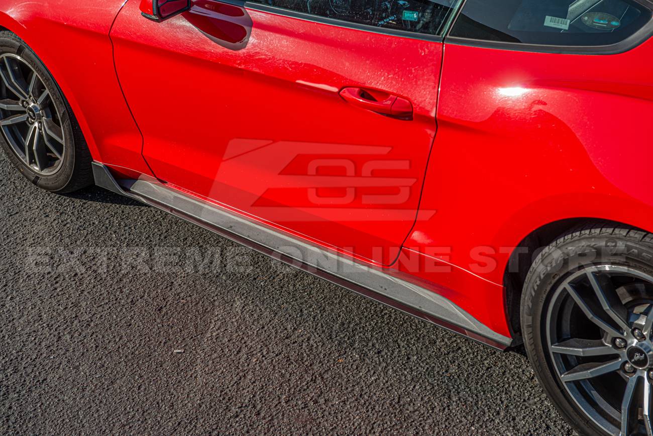 2015-23 Ford Mustang GT350 Style Side Skirts Extension | 2015+ S550 ...