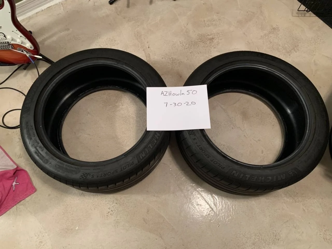 Arizona - SOLD-2-Used Michelin P4S Tires 275/40/19 | 2015+ S550 Mustang ...