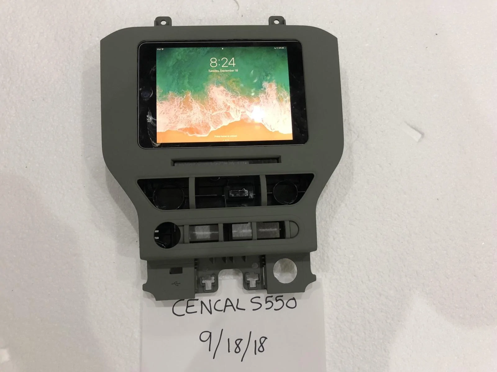 iPad mini dashmod (Soundman kit) for sale | 2015+ S550 Mustang Forum ...