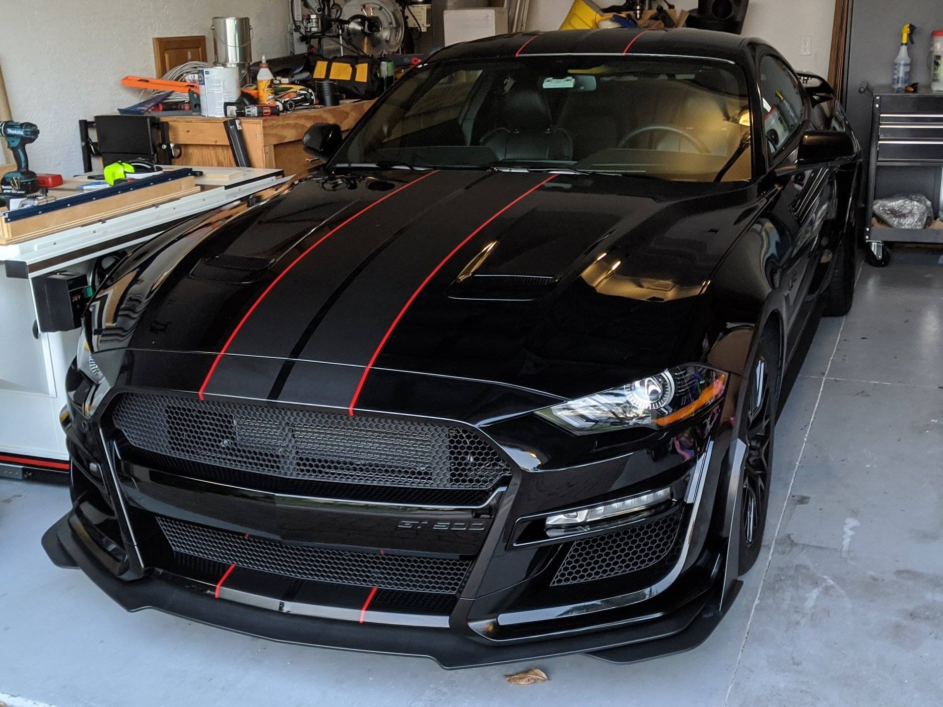 GT500 style front bumper on MY2018 | Page 3 | 2015+ S550 Mustang Forum ...