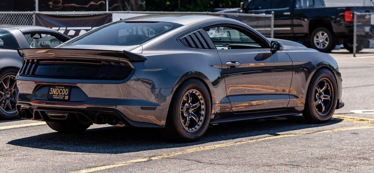 Michigan - CERVINIS 2015-2022 Mustang Quarter Window Louvers PART ...