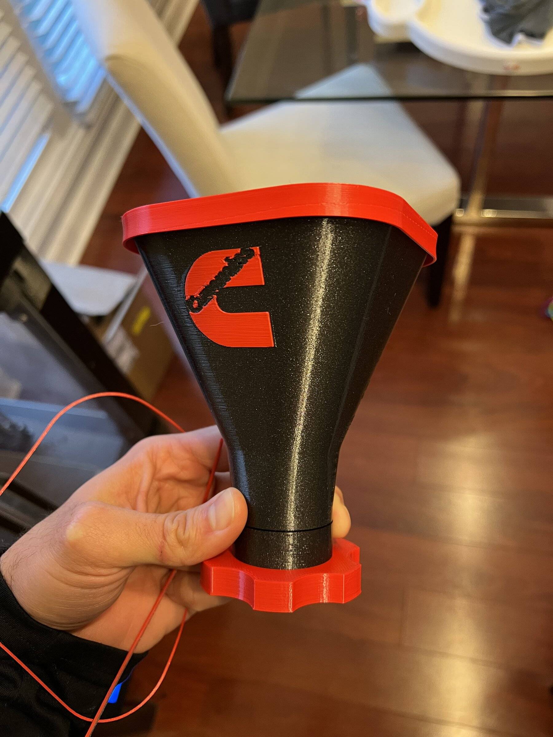 3D Printed Oil Funnels - New models now supported | 2015+ S550 Mustang ...