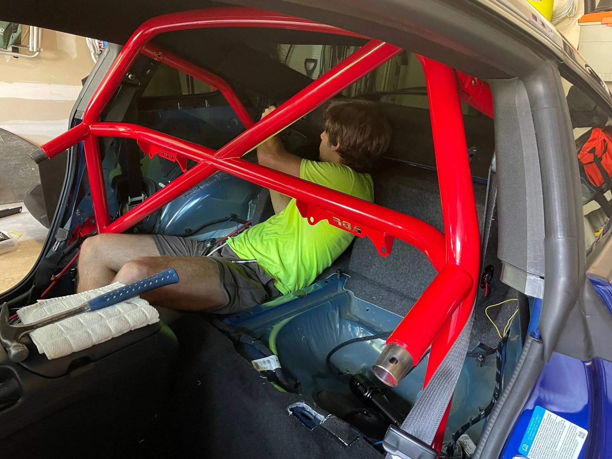 ABF 6 Point Roll Bar install (and review) | 2015+ S550 Mustang Forum ...