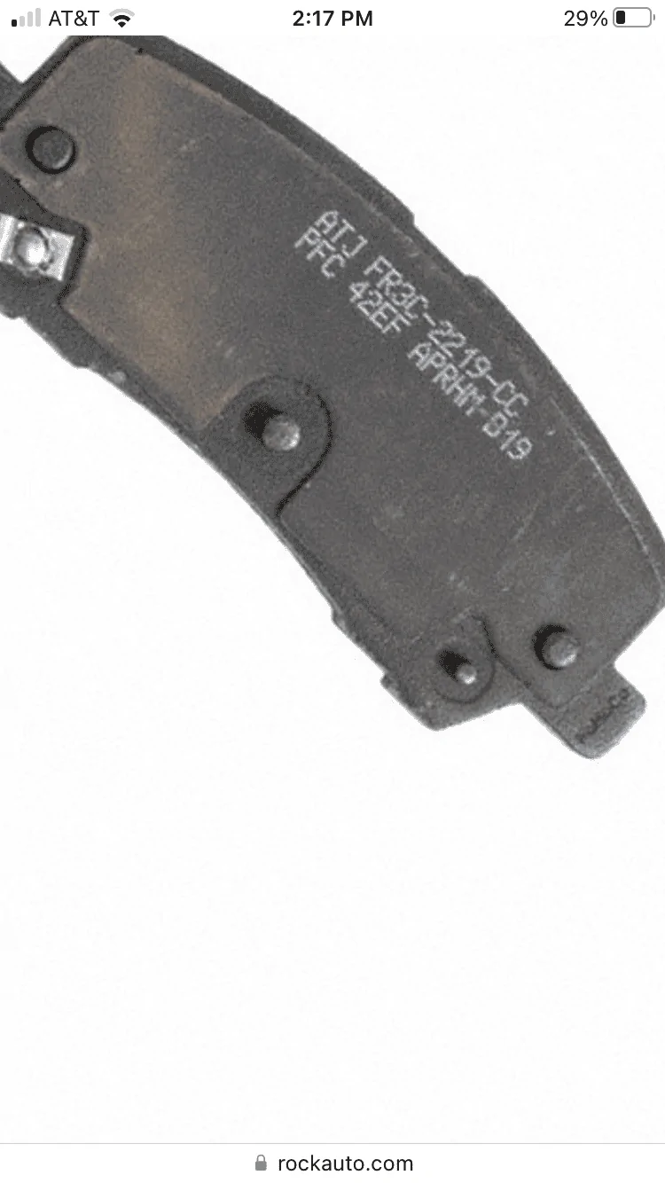 rear gt brake pads | 2015+ S550 Mustang Forum (GT, EcoBoost, GT350 ...