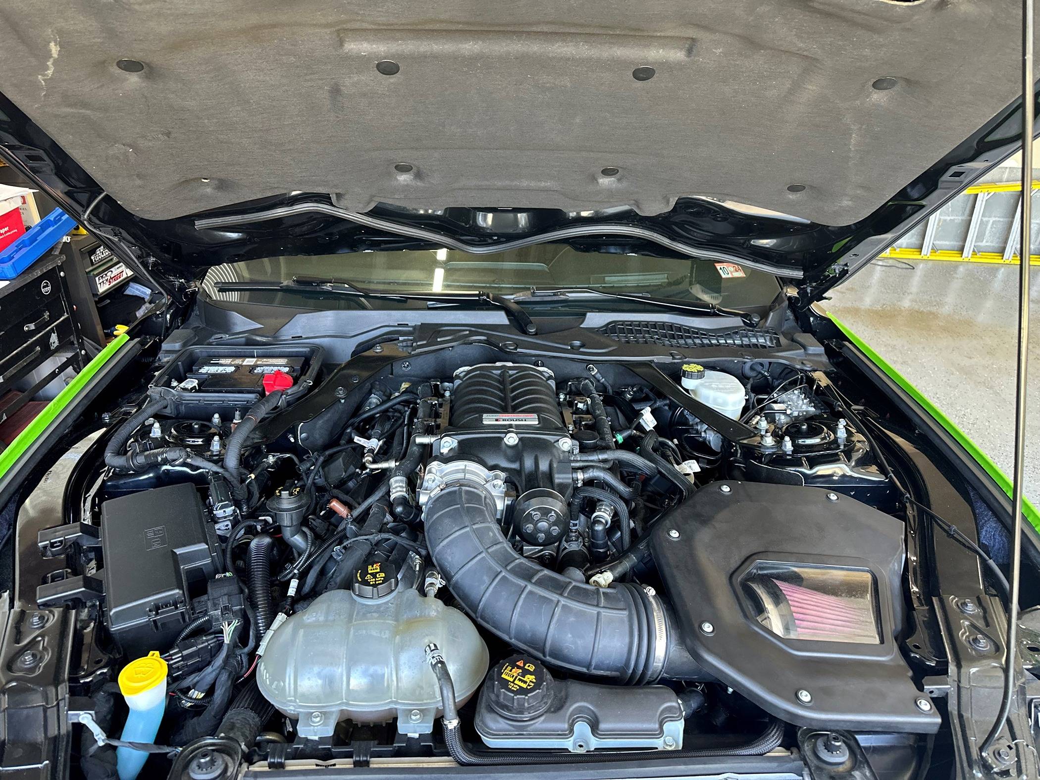 2018 mustang GT Roush supercharger install | 2015+ S550 Mustang Forum ...