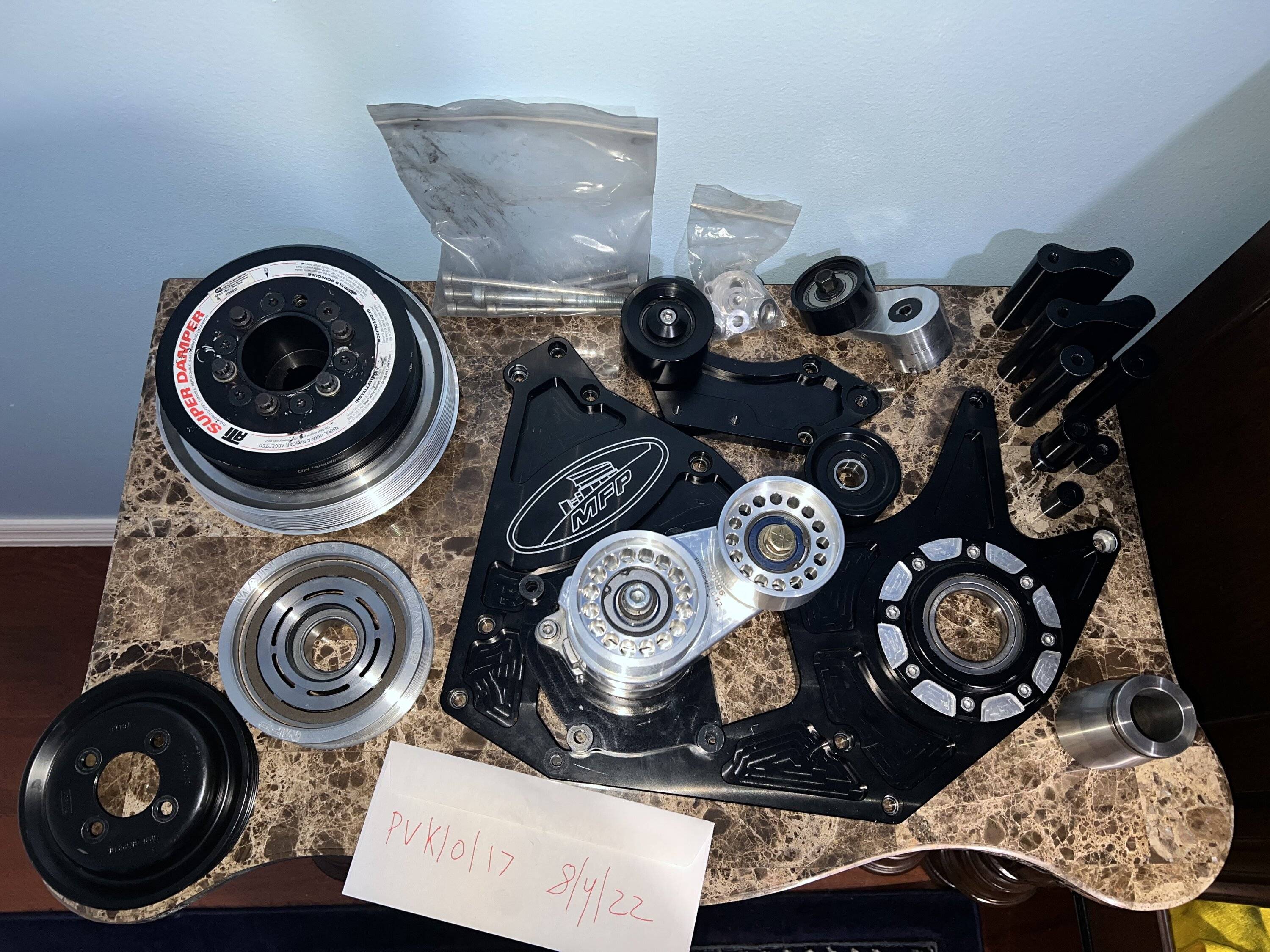Florida - MFP Billet Coyote Crank Support for TVS Superchargers 2011 ...