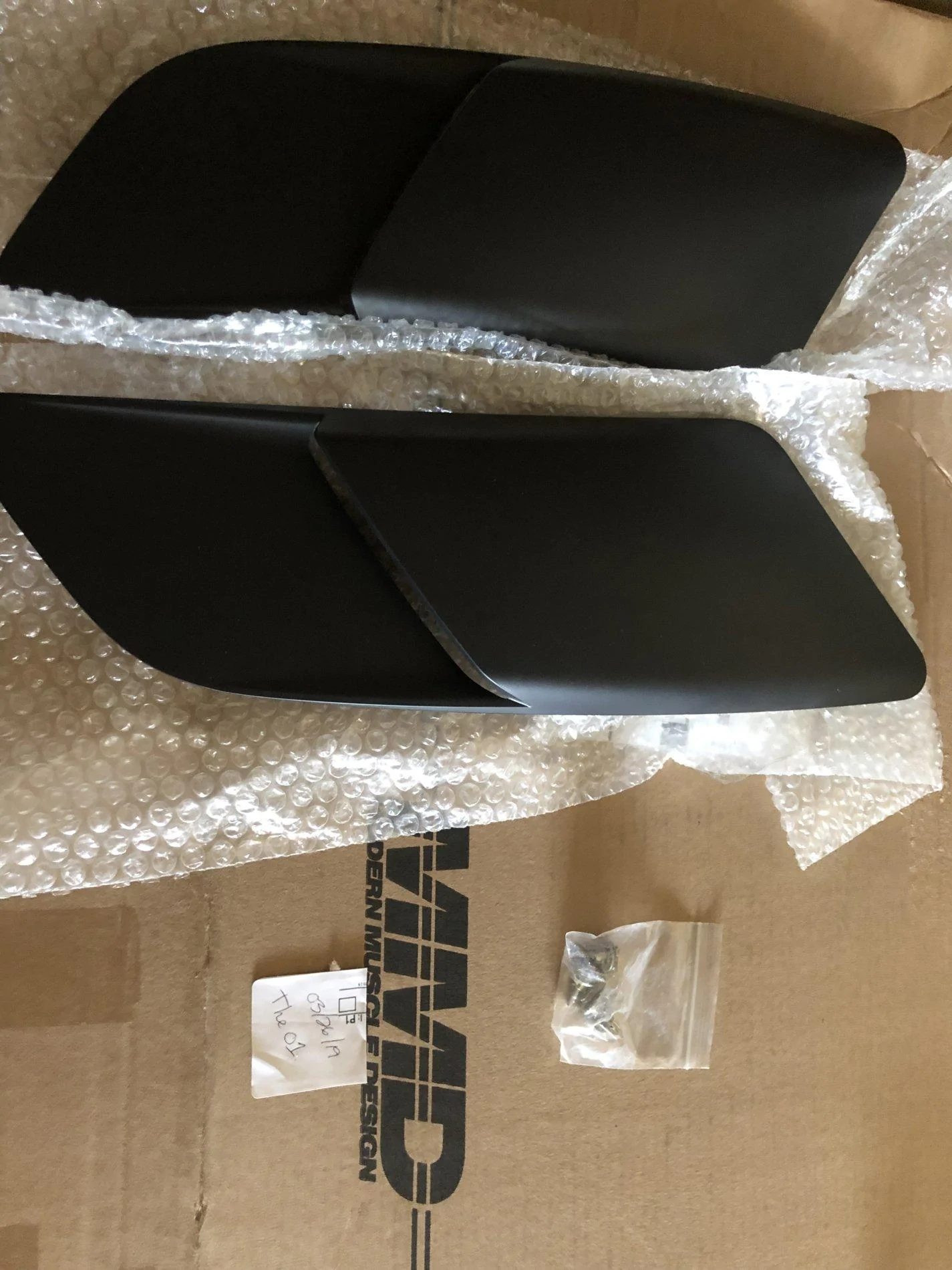 Florida - New: MMD forward Facing Hood Scoops | 2015+ S550 Mustang ...