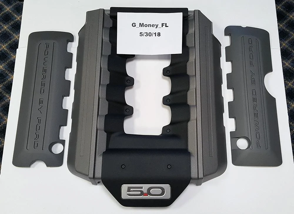 NEW '15-'17 GT Engine Cover and Rail Covers | 2015+ S550 Mustang Forum ...