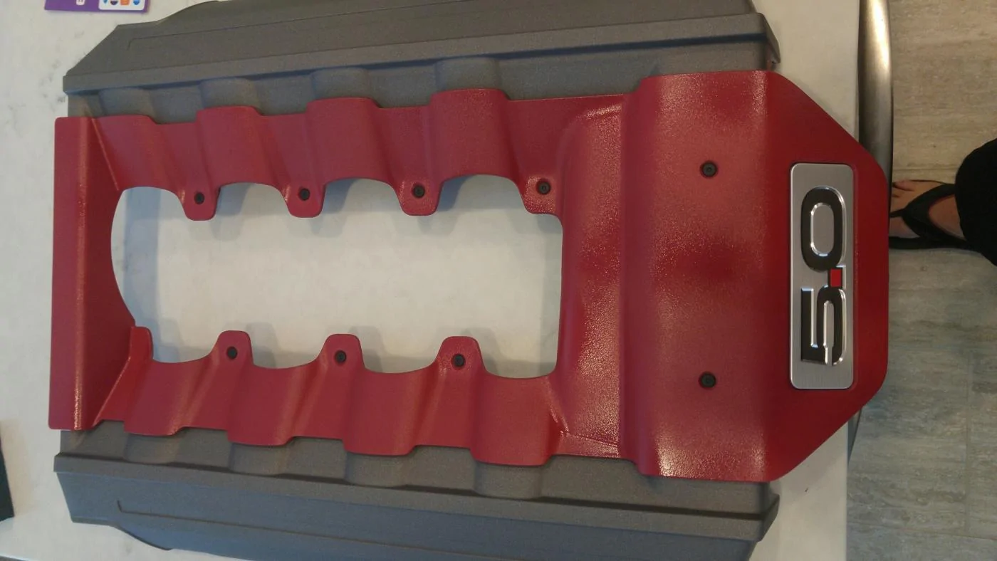 Engine Plenum Cover and Injector cover paint | 2015+ S550 Mustang Forum ...