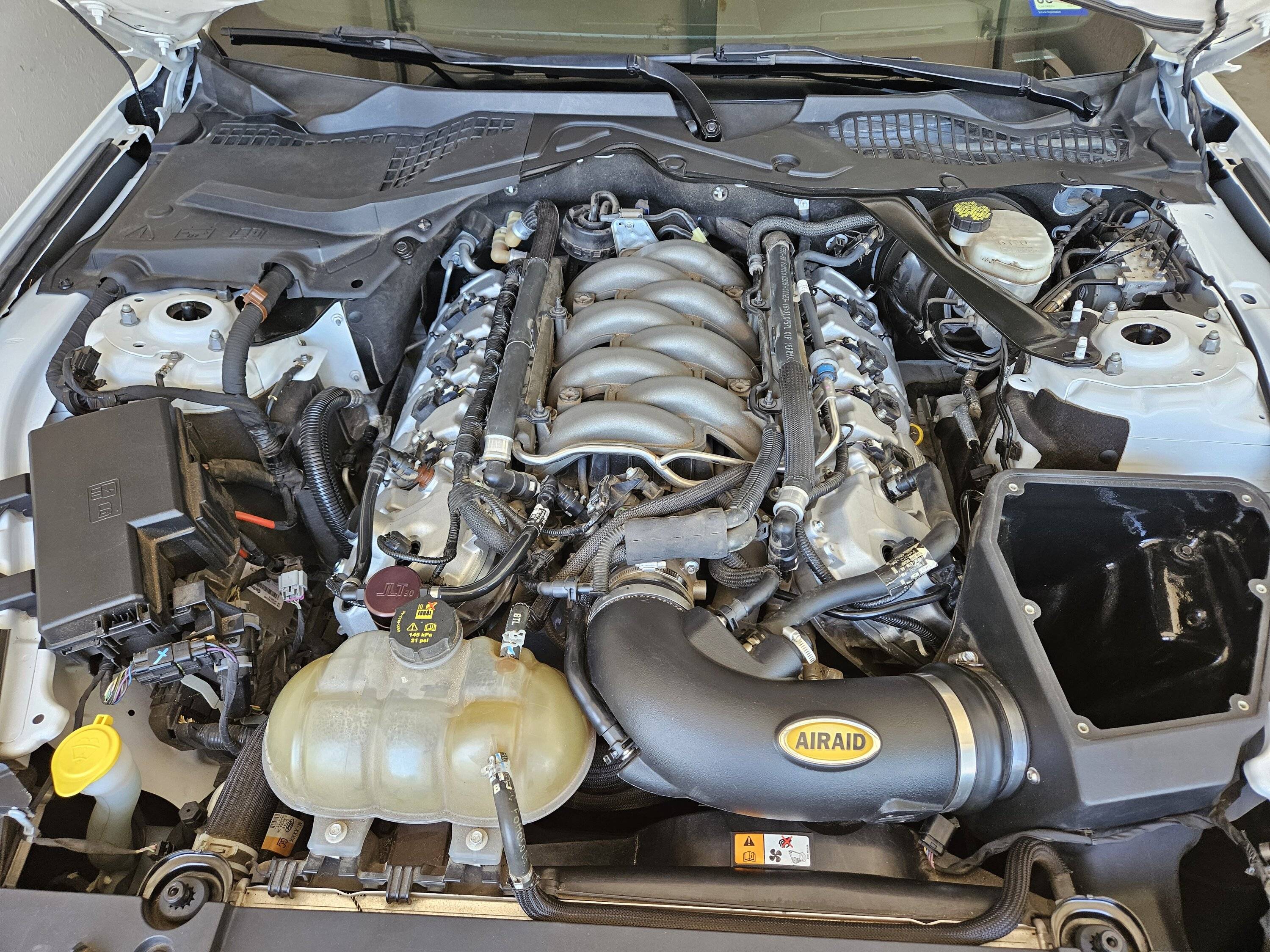 New cam covers, quick question on dipstick | 2015+ S550 Mustang Forum ...