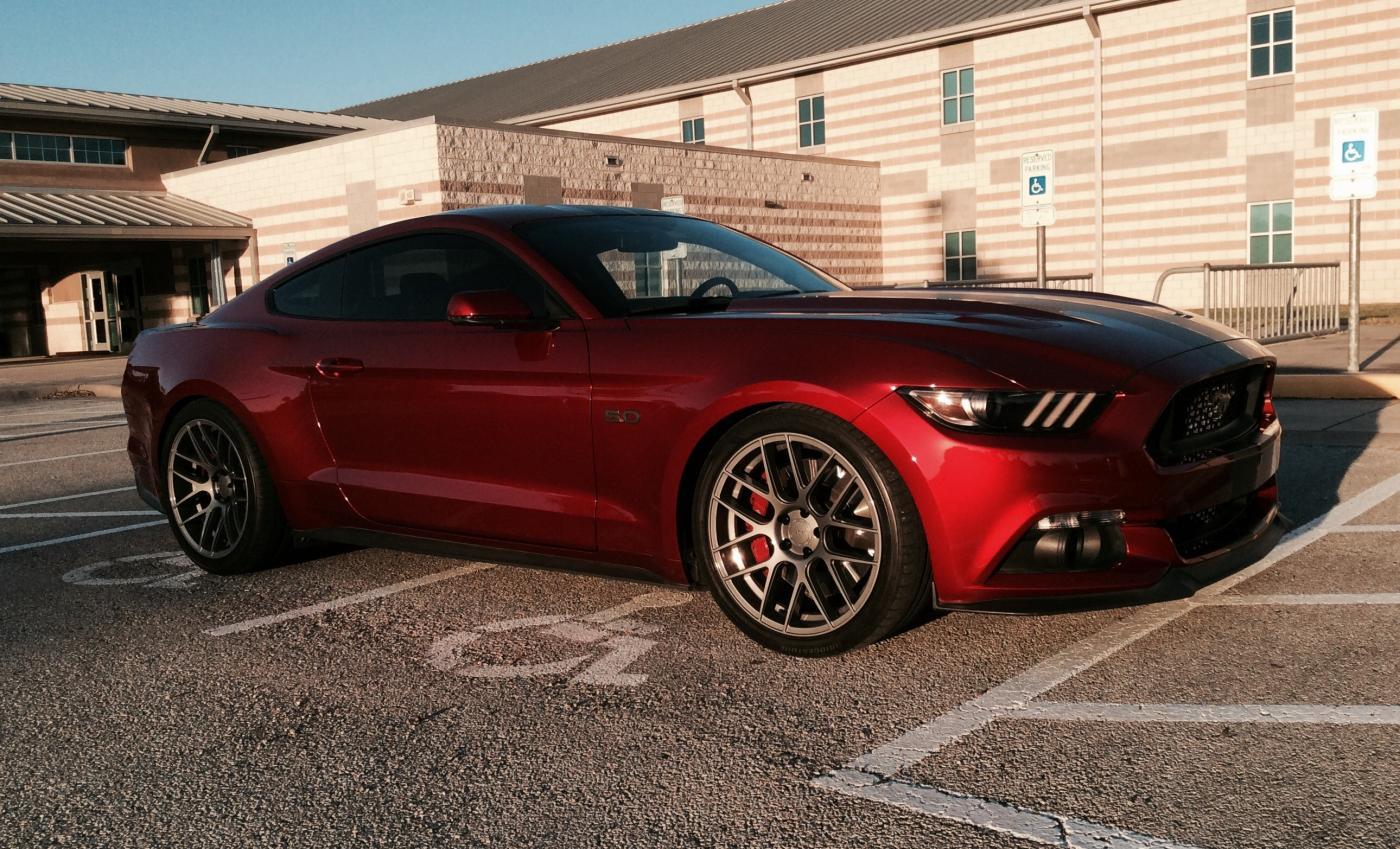 Really nice stripe setup for Ruby Red?? | 2015+ S550 Mustang Forum (GT ...