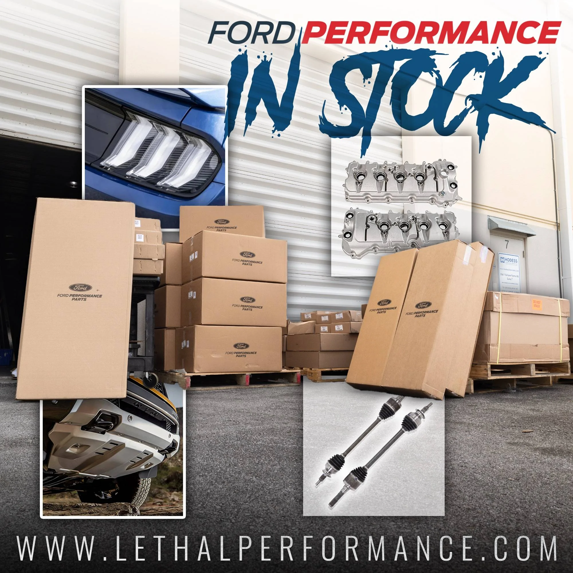 All sorts of Ford Performance BACK IN STOCK here at Lethal Performance ...