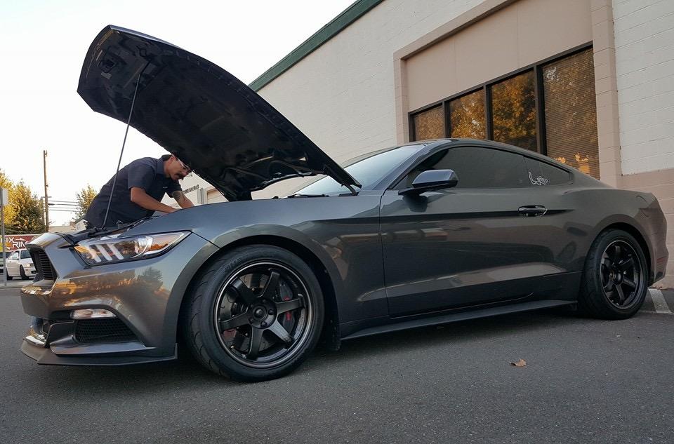 Volk Racing Te37 Mustang RAYS VOLK Racing TE37 Ultra TRACK EDITION II