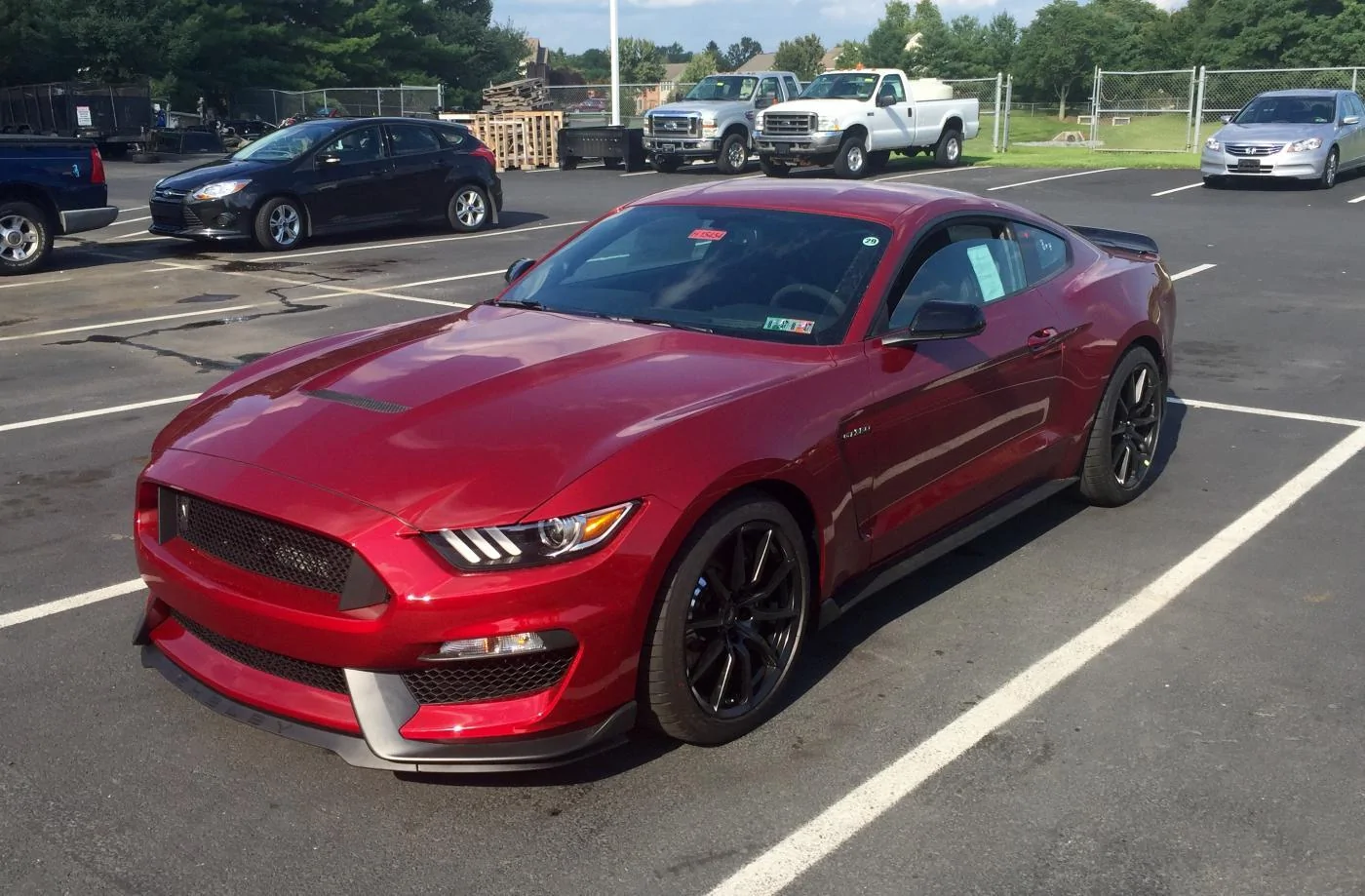 Ruby Red GT350 Finally Delivered! | 2015+ S550 Mustang Forum (GT ...