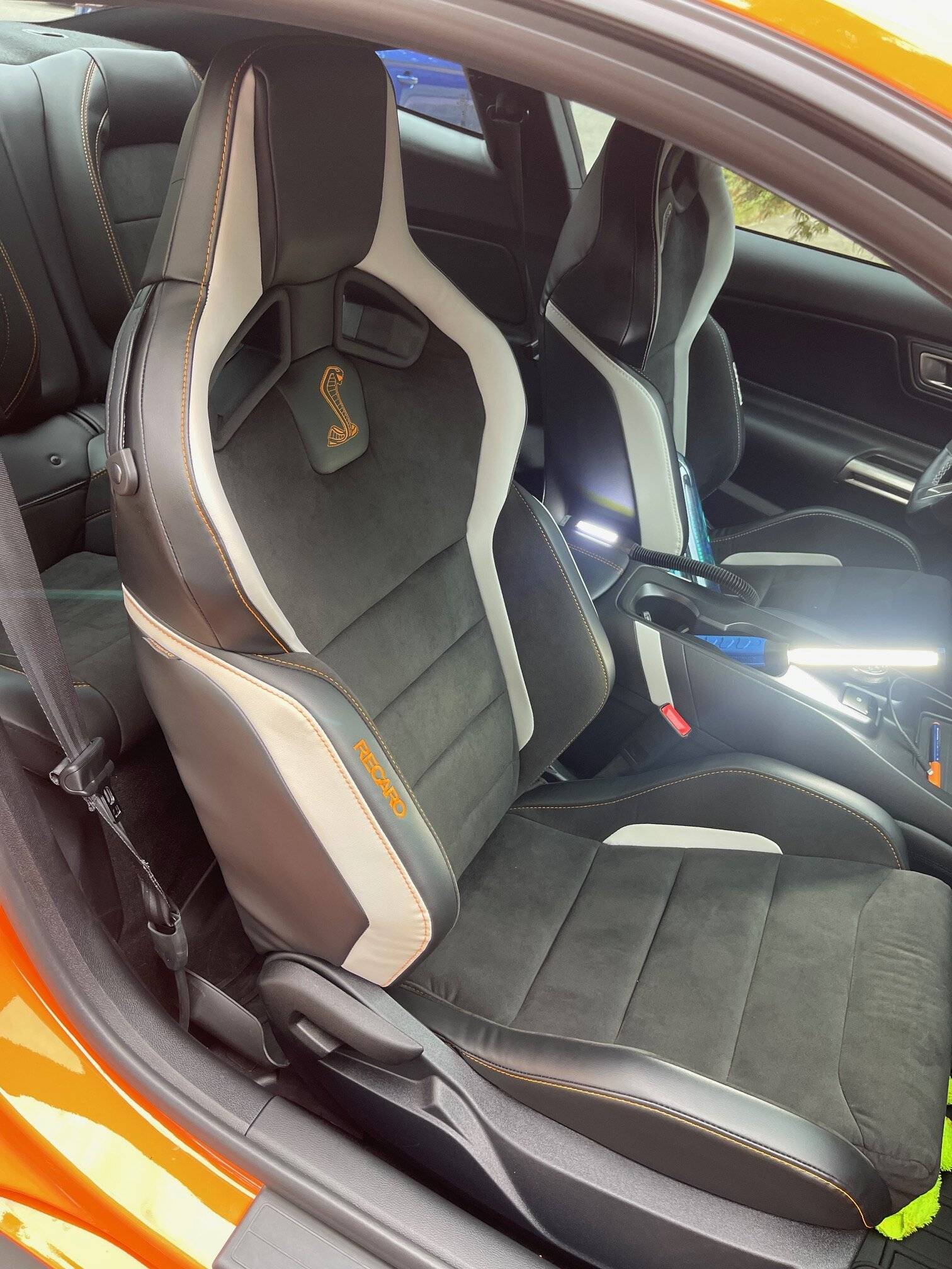 2020-2022 GT 500 Full Custom Orange Interior (will also fit 2015-2020 ...