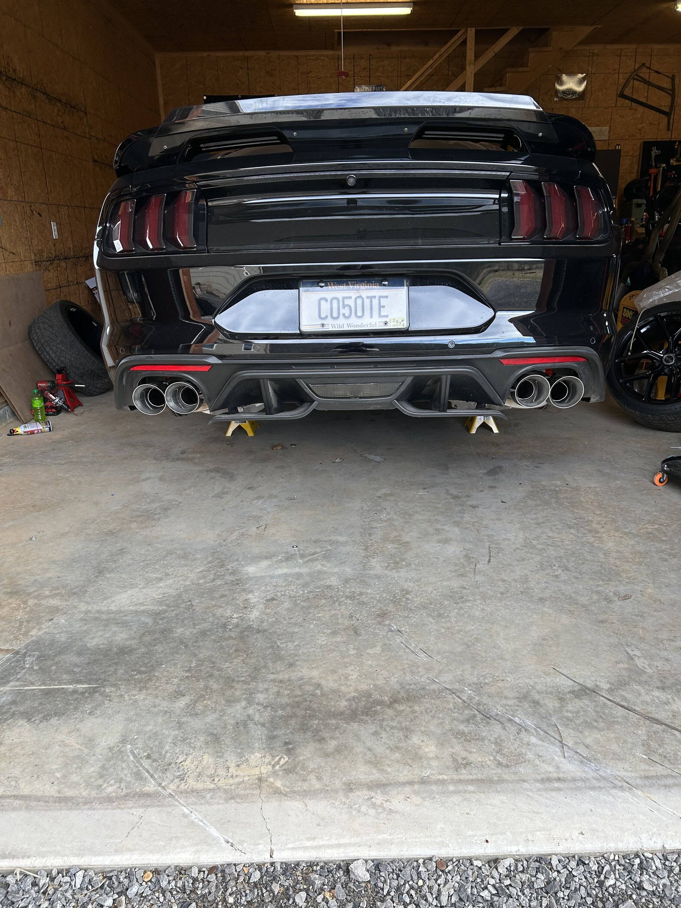 Mach1 Diffuser and closeout panel 2018 GT | 2015+ S550 Mustang Forum ...