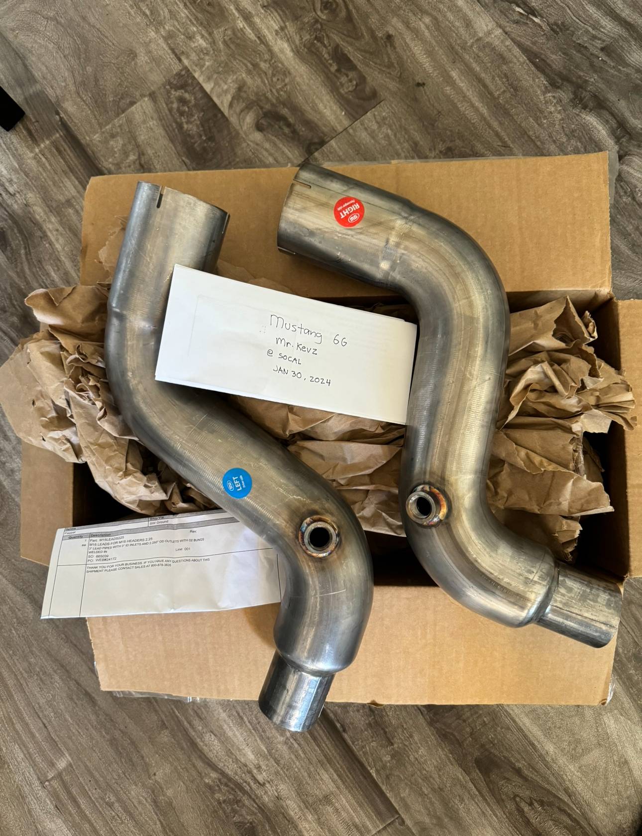 California - Stainless Works/Power header connectors | 2015+ S550 ...