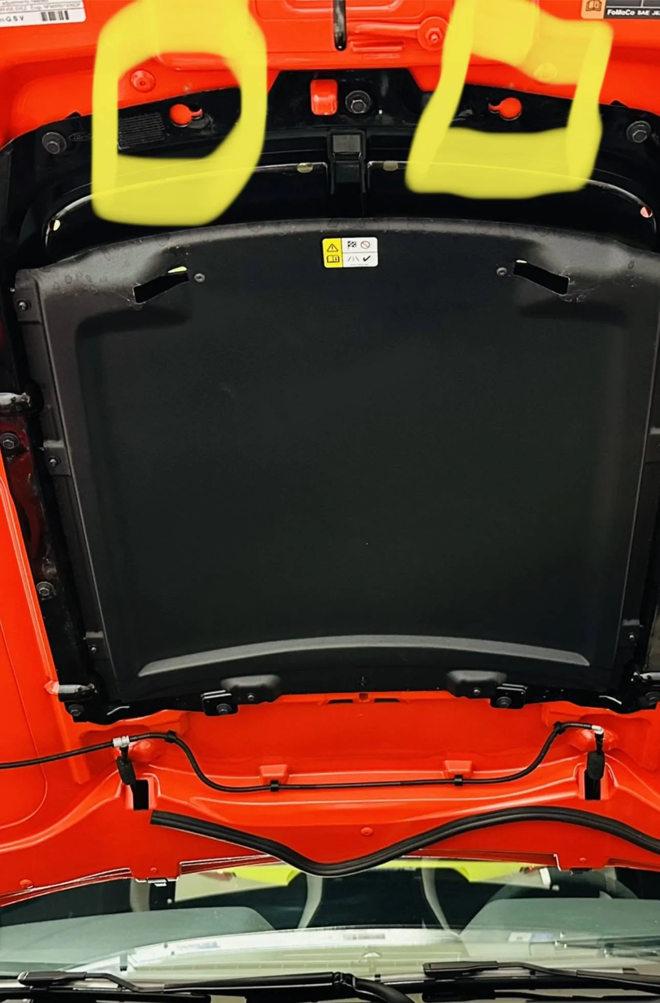 Rain baffles- dealer or factory installed? | 2015+ S550 Mustang Forum ...