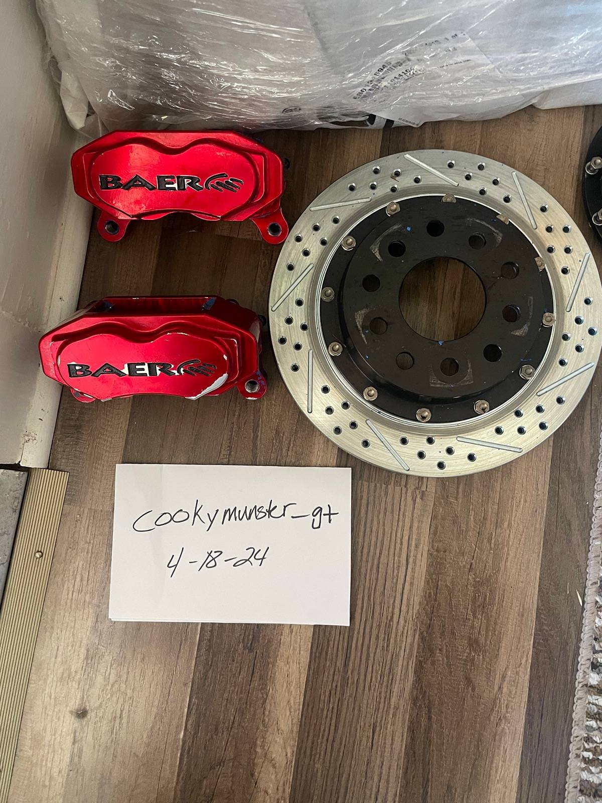 Texas - Baer drag brakes 15-23 s550. 600$obo | 2015+ S550 Mustang Forum ...