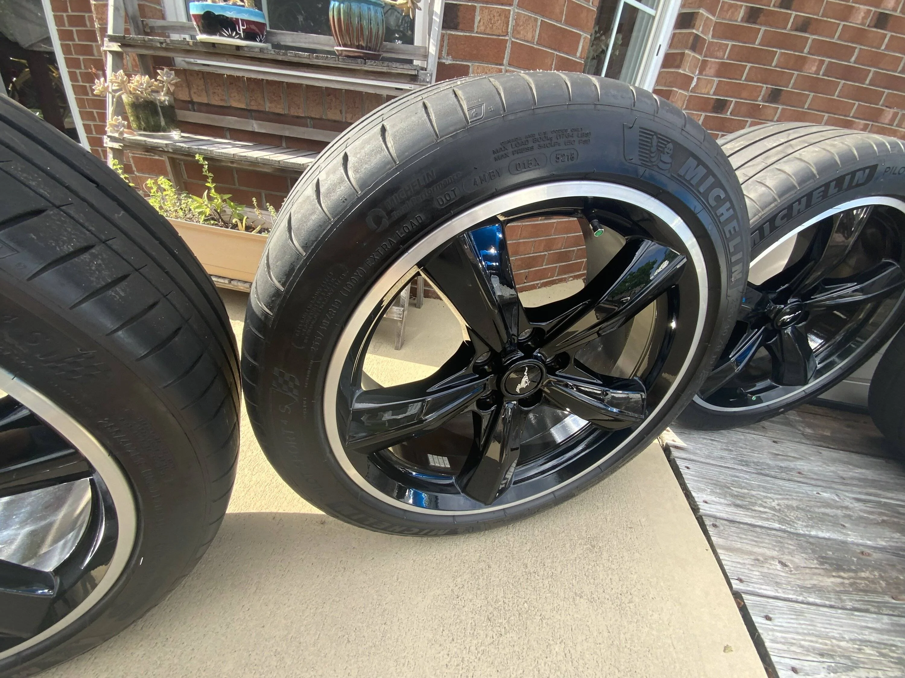 North Carolina - 2019 mustang Bullitt wheels and tires. 1650.00 | 2015 ...