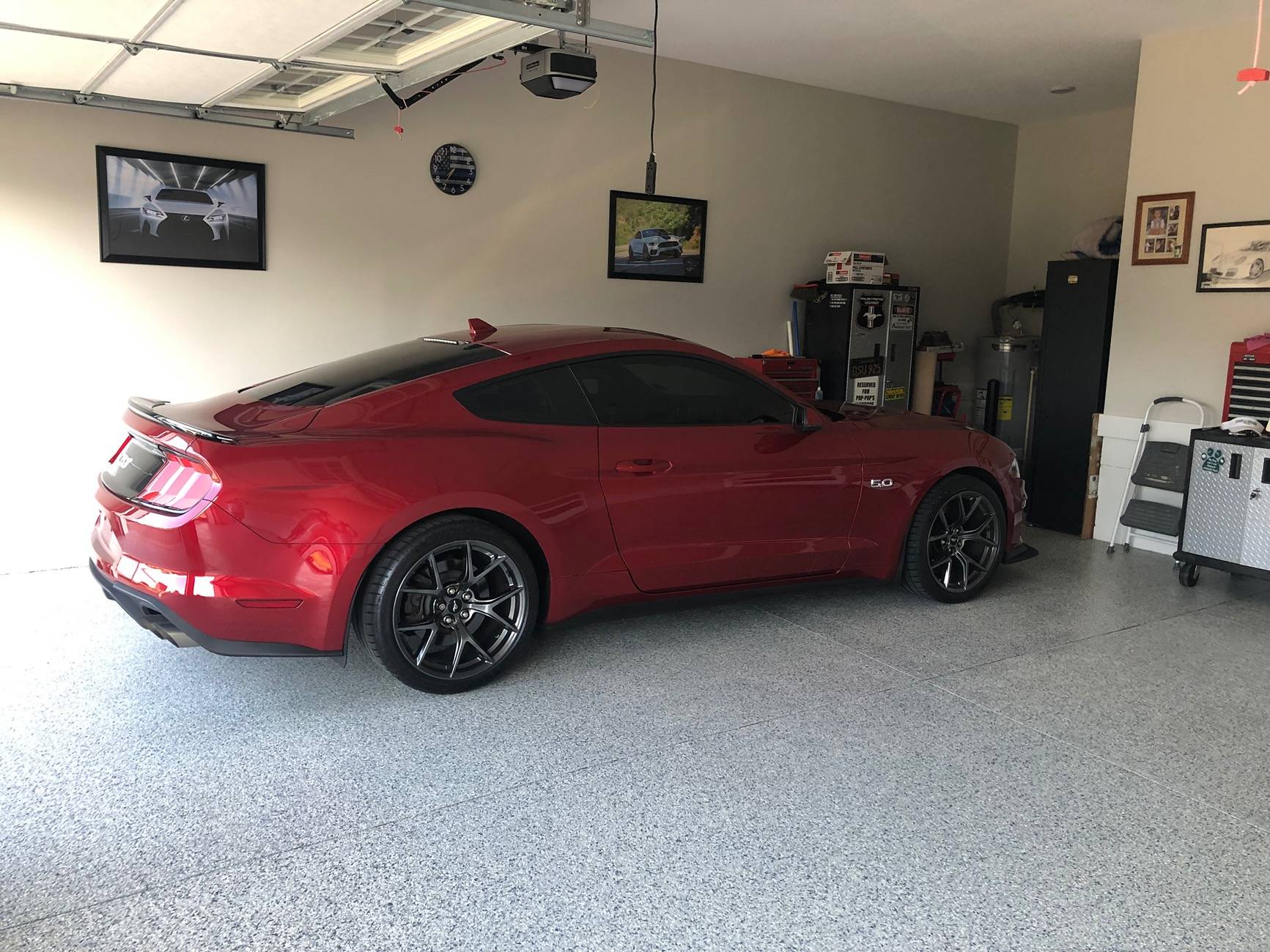 Let's see your grage art | 2015+ S550 Mustang Forum (GT, EcoBoost ...