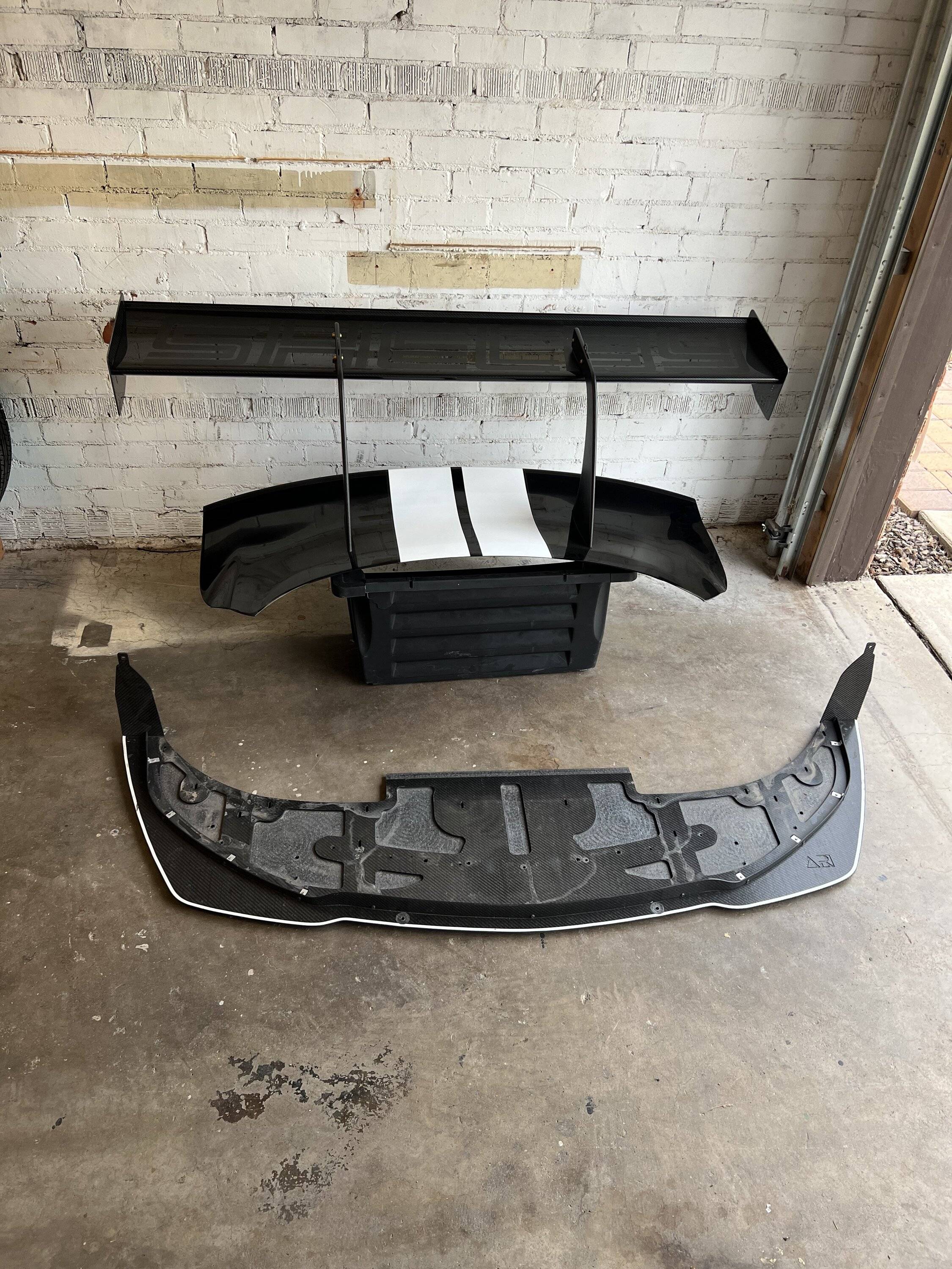 Arizona - Klaus Carbon fiber Swan Neck Wing w/Trunk, welded hard mounts ...