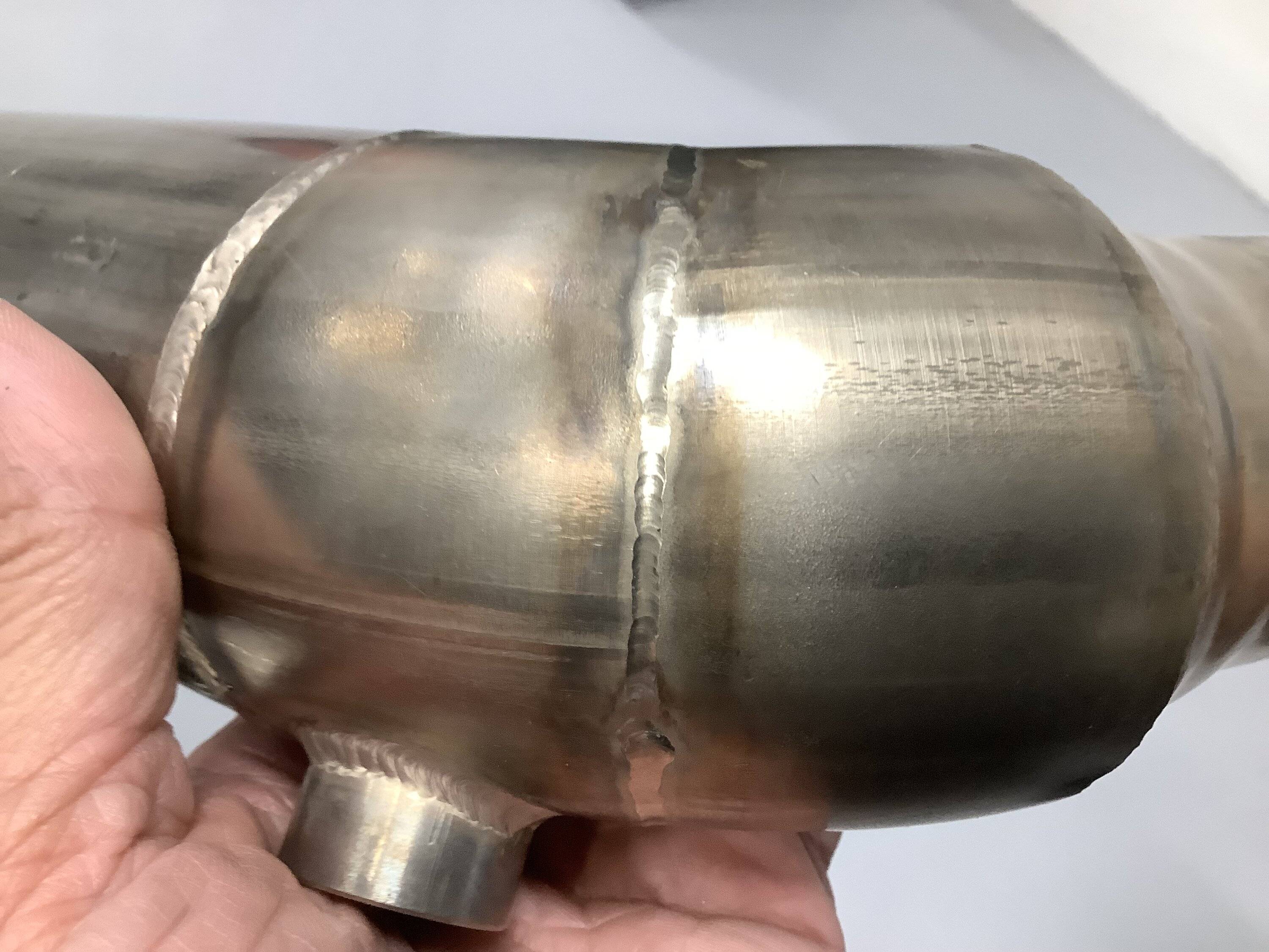 Ultimate Headers catted LTH - Cat failure and broken weld on mid pipe ...