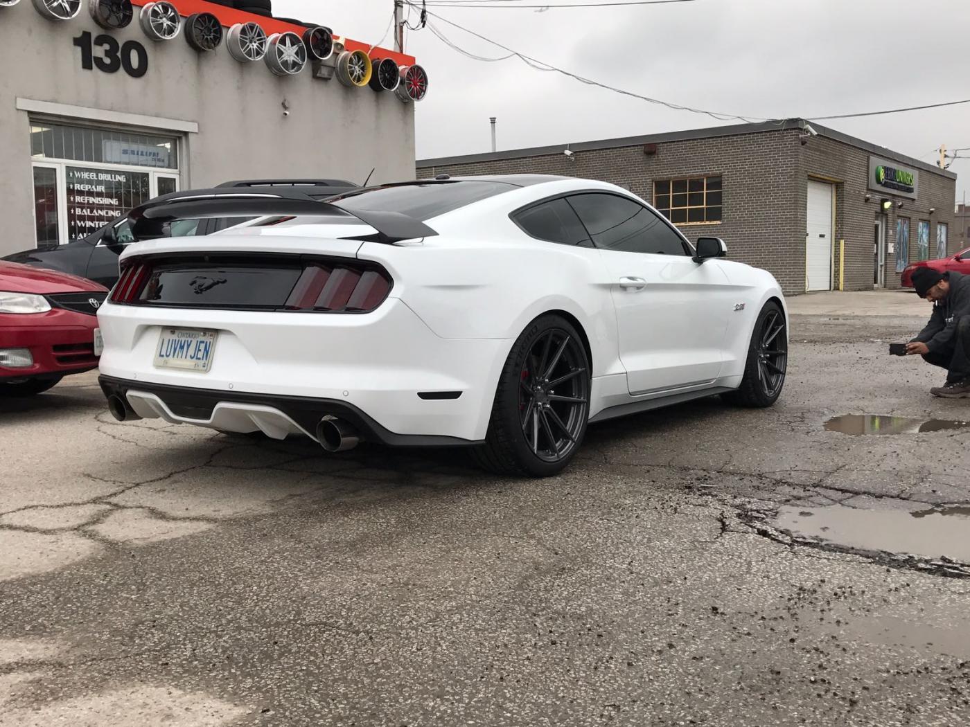 Bathurst TSW 20x10 Square Setup on MP4S | 2015+ S550 Mustang Forum (GT ...