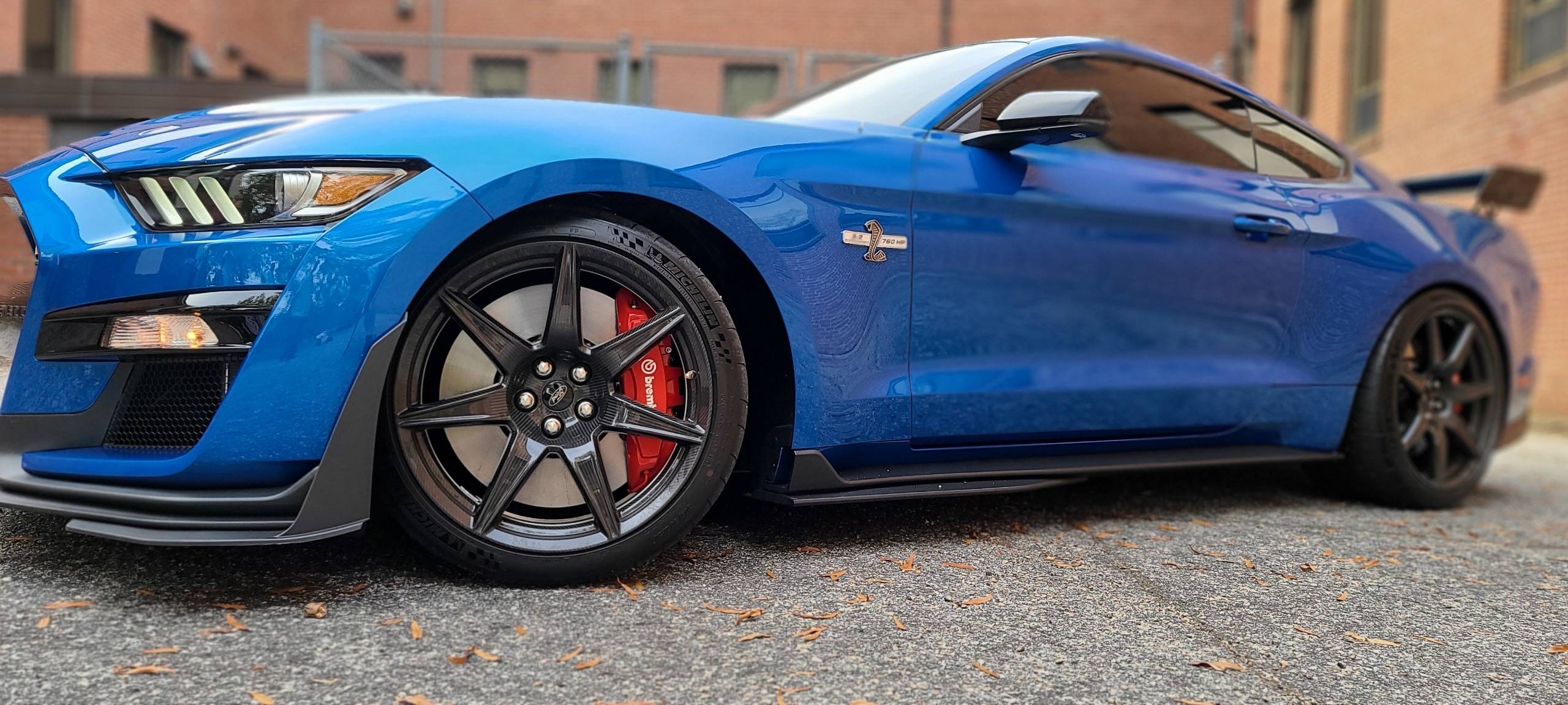 Colorado - SOLD: 2020 GT500 CFTP Velocity Blue with black painted ...