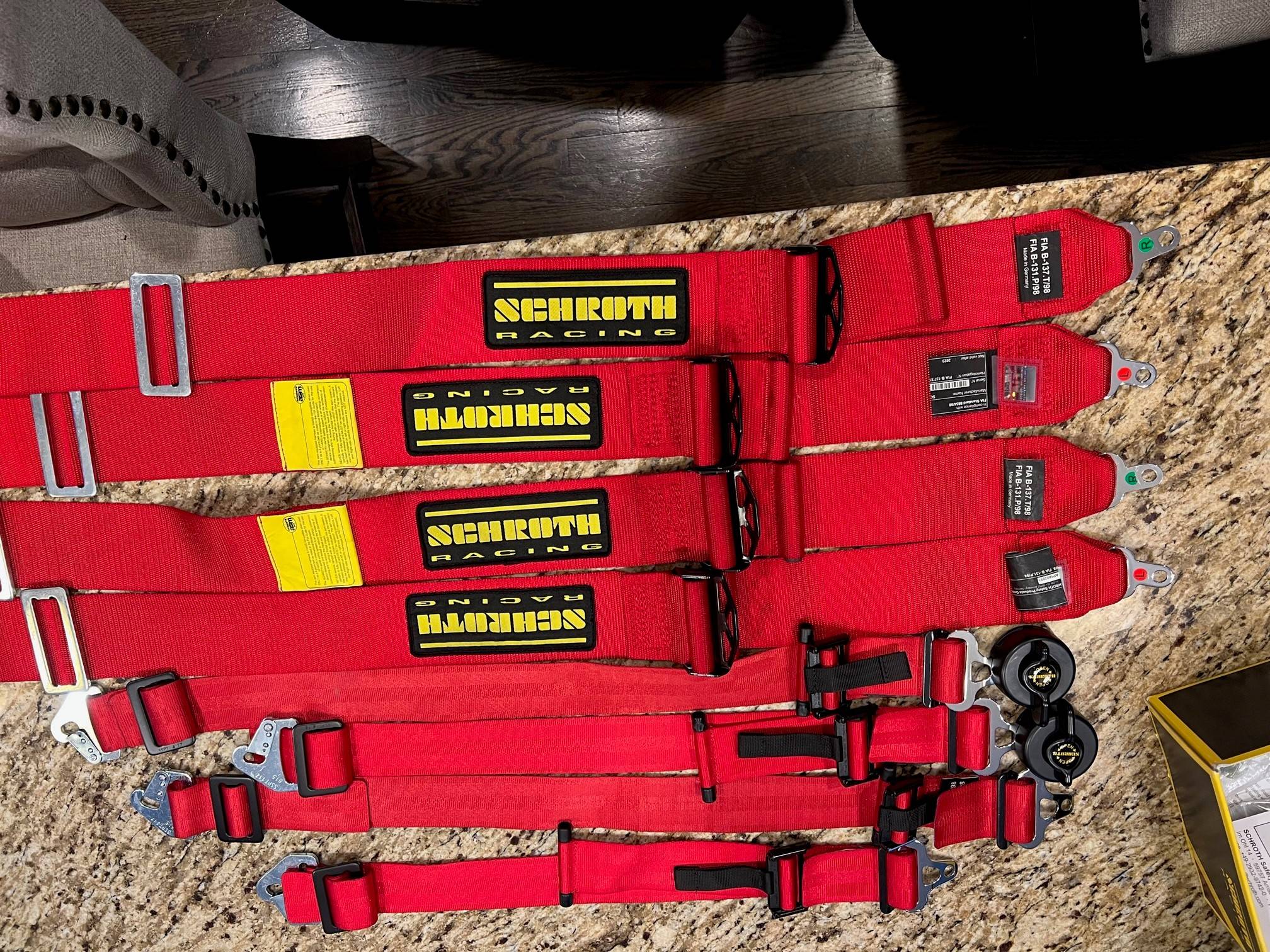 Ohio - Schroth Profi II ASM four point harness system with sub straps ...