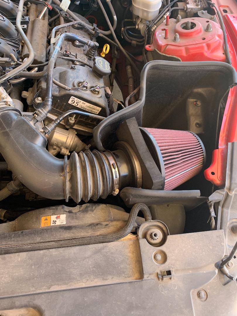 Custom 2018 JLT Mustang GT intake on 2016 V6 | 2015+ S550 Mustang Forum ...