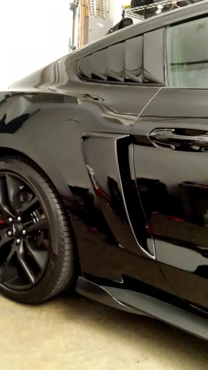 Got my Cervinis Side Scoops..... AWESOME! | 2015+ S550 Mustang Forum ...