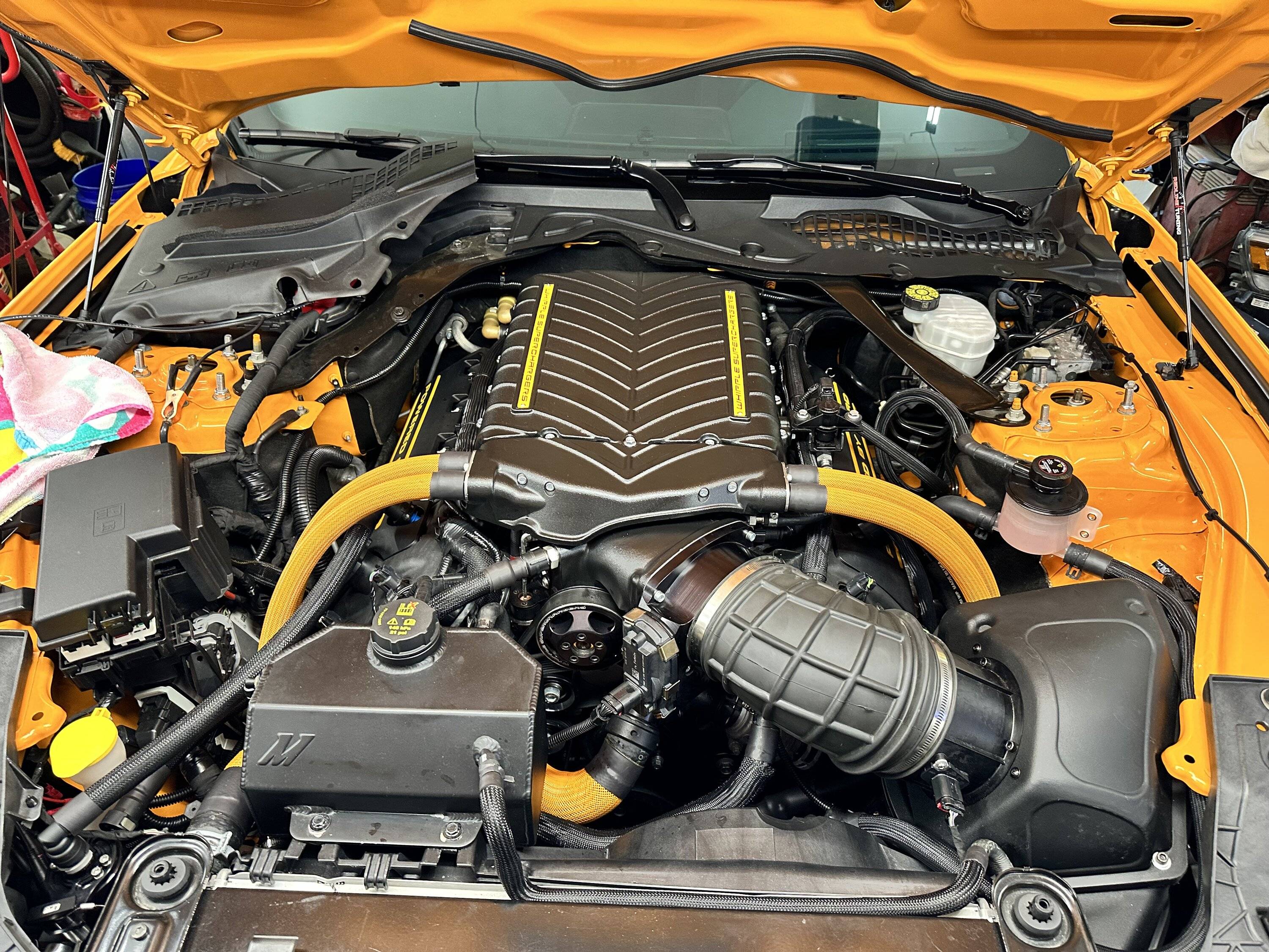 GETTING WHIPPLE GEN 5 3.0 ON MY GT350R - ANY COLD ARE INTAKE ...