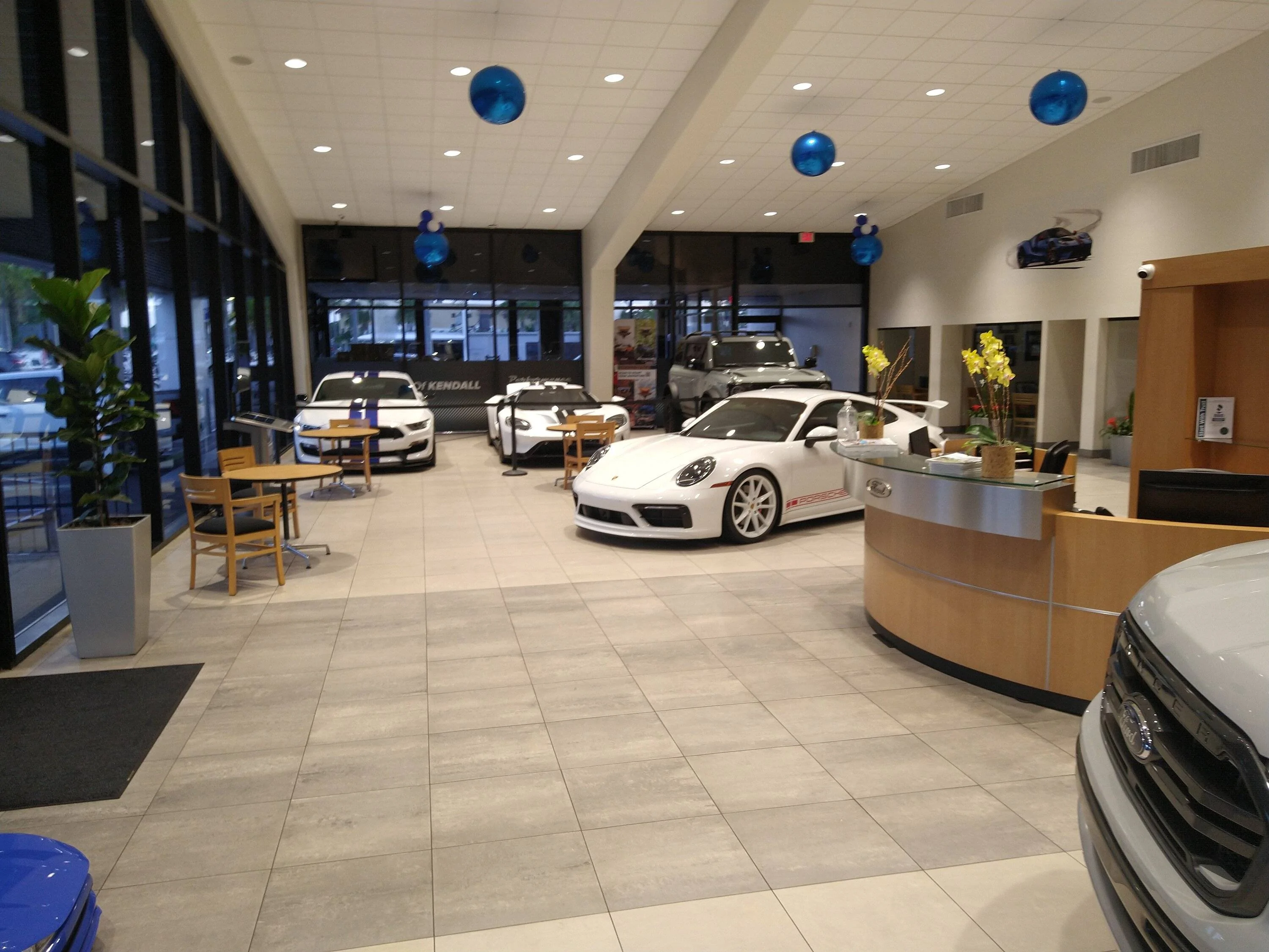 Ford Dealer with Porsche 911 on Showroom Floor | 2015+ S550 Mustang ...
