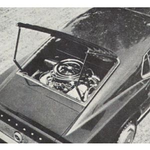 ford mustang boss mid engine 429 sport slat louver | 2015+ S550 Mustang ...