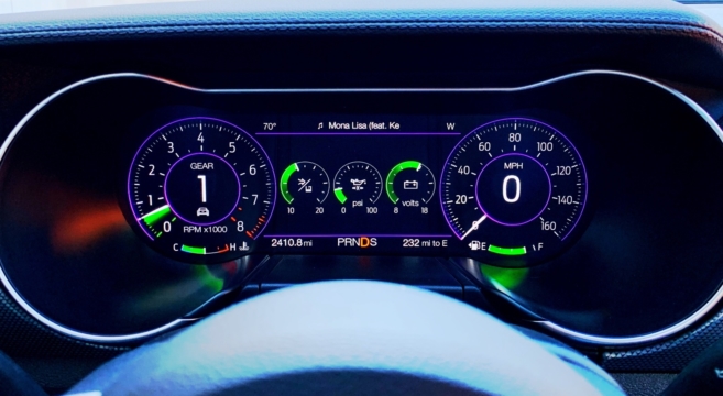 How Is Your 2018 Mustangs Digital Gauge Display Configured Check Out These Setups 2015