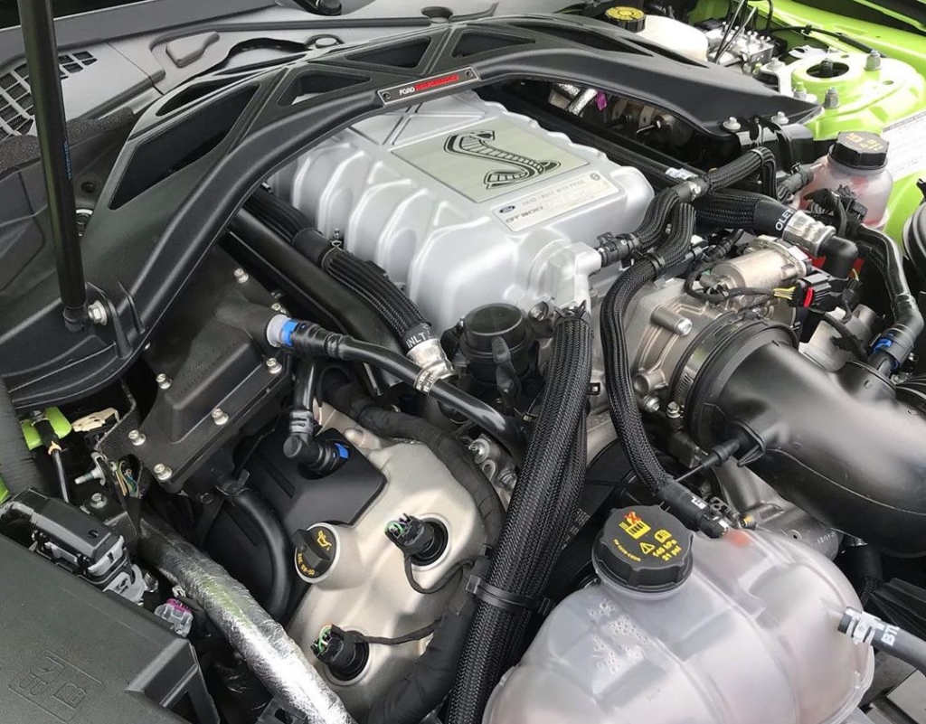 GT500 engine compartment – 2015+ Mustang Forum News Blog (S550 GT ...
