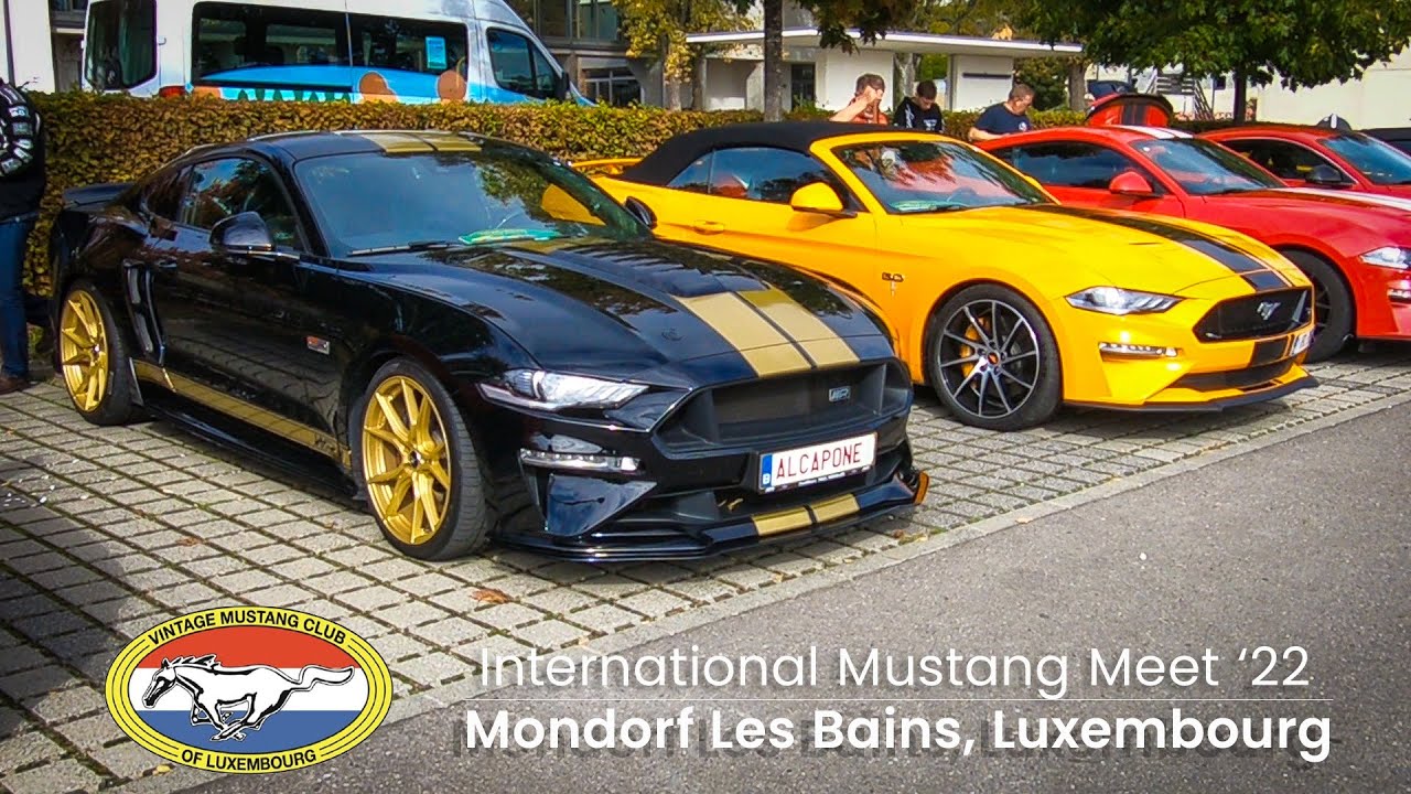 Video Recap: 2022 International Mustang Meet in Luxembourg | 2015+ S550 ...