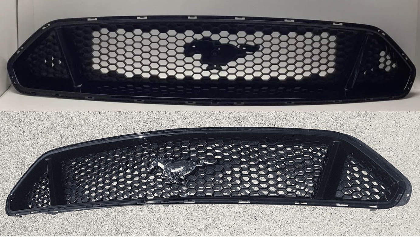 Opening OEM Grille Cells With Router Technique — For Maximum Air Intake ...